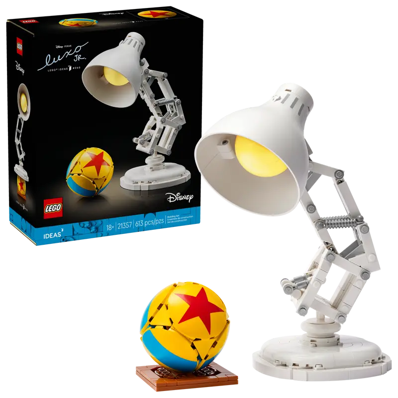 LEGO 21357 Disney Pixar Luxo Jr - Lampada iconica